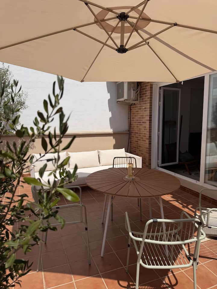 Superbe Attique Avec Terrasse Près De La Plage - Valencia