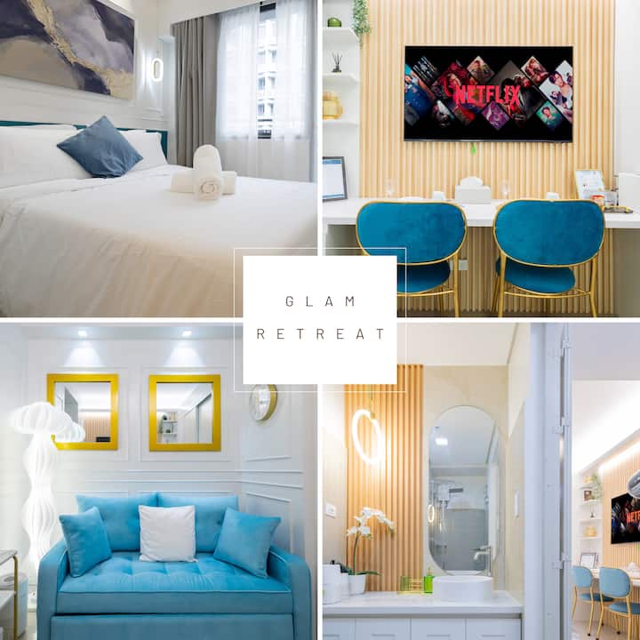 Glam Retreat Nr Moa | Fast Wifi + Netflix + Coffee - Pasay