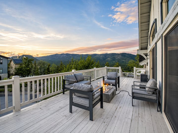 Hottub-fireplace-bbq-decks-ski / Mtn & Lake Views - Big Bear Lake, CA