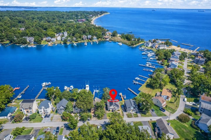 Walk To Private Beach+ Near Naval Academy+hot Tub! - Annapolis, MD