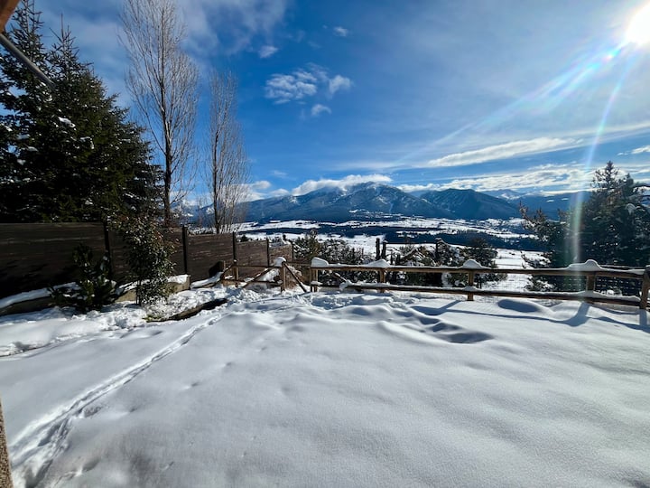 Vue Splendide Face Montagne 4/6 Couchages Confort - Bolquère