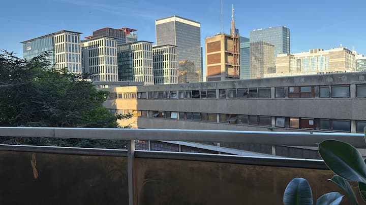 Flat Nabij Centrum + Terras - Schaerbeek