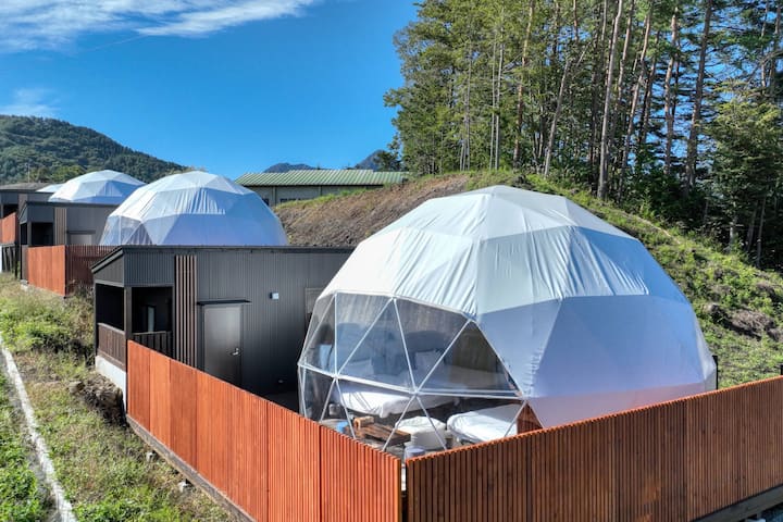 【Dome】ドームテントから富士山を拝むミニラグジュアリー＊suite Glamping河口湖b - Lake Kawaguchi