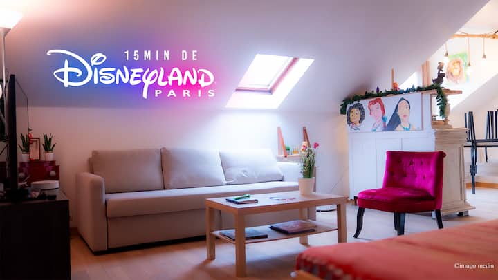 Studio 4 Personnes, Proche Disney, Parking Privé - Torcy