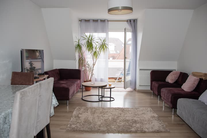 App T3 Proche Centre Strasbg - 4 Lits / 7 Voy. - Estrasburgo