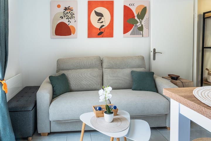 Studio Cosy Parking Sécurisé Proche Centre Ville - Mers-les-Bains