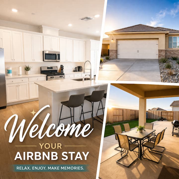 Casa Solara Modern Home W/ Patio & Open Kitchen - Rancho Cordova, CA