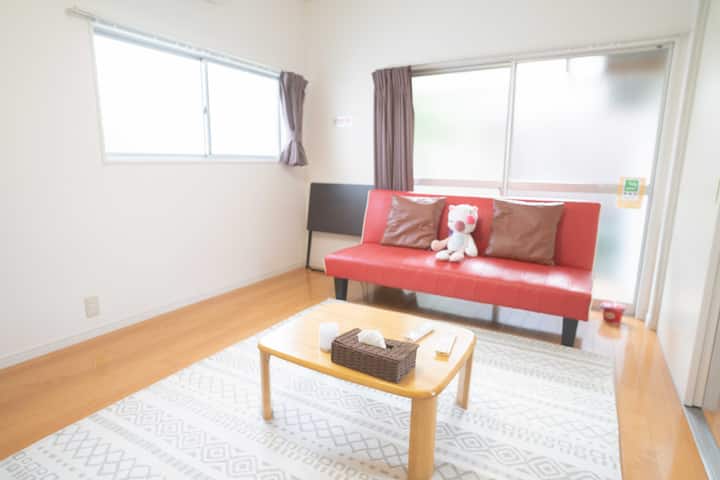 Saseboのんびり滞在
貸切小さな一軒家
Guesthouse楽楽
(Luck-luck) - Sasebo