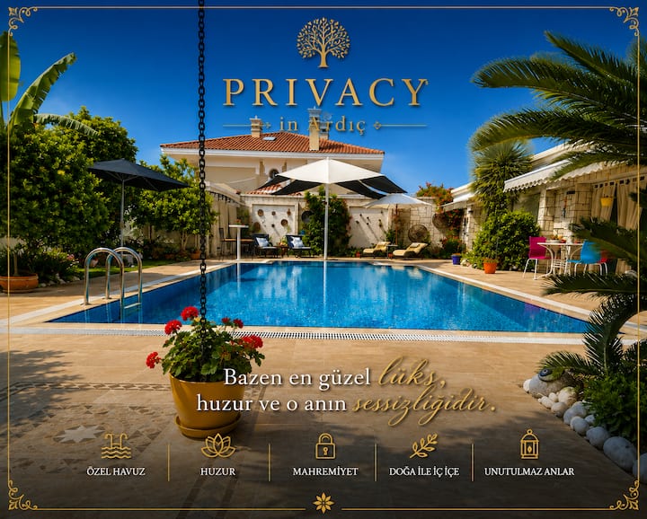 Privacy In Ardic Xi ÖZel Villa(14 Pax) - Çeşme