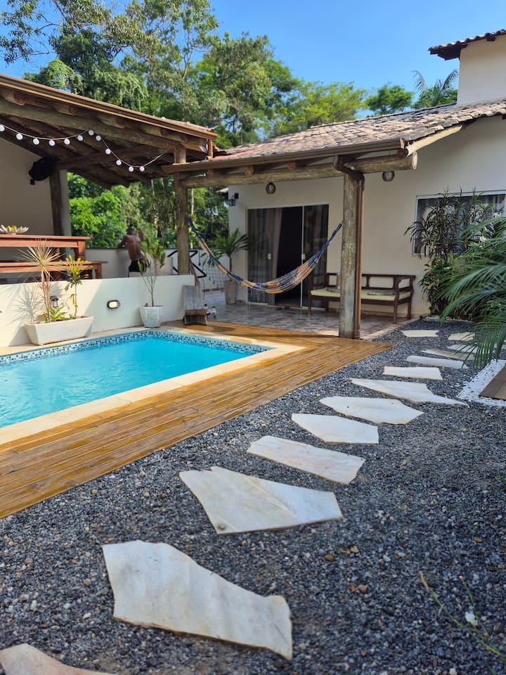 Casa Com Ar Cond+piscina - Prox Praias Cachoeiras - Paraty