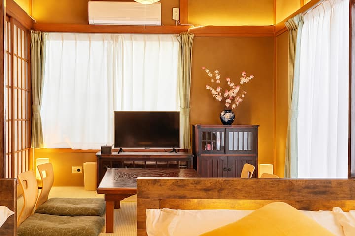 ワンフロア一軒家、45㎡、2和室、2beds,2futon、6人まで、hndから車18分、電車20分 - Aéroport de Tokyo-Haneda (HND)