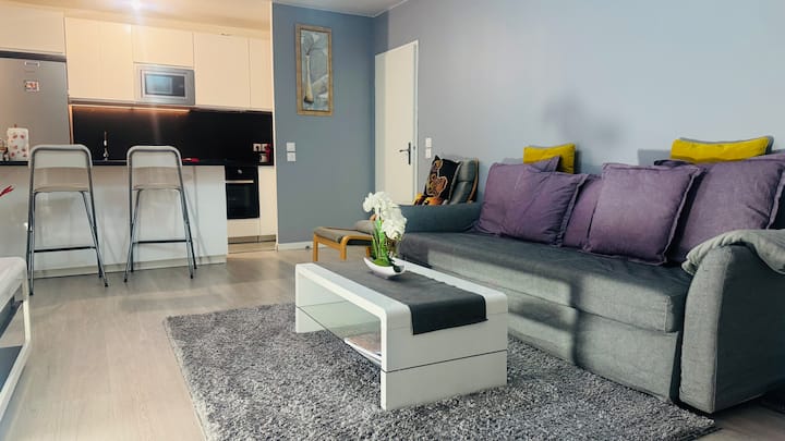 Appart De 2 Pièces Drancy +Parking  . Près  Cdg - Drancy