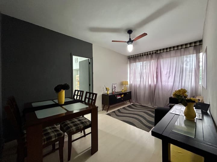 Apartamento 2 Quartos | Ambiente Climatizado - Rio de Janeiro