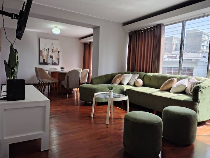 Vive Miraflores 4 Dormitorios/3 Baños - 利馬