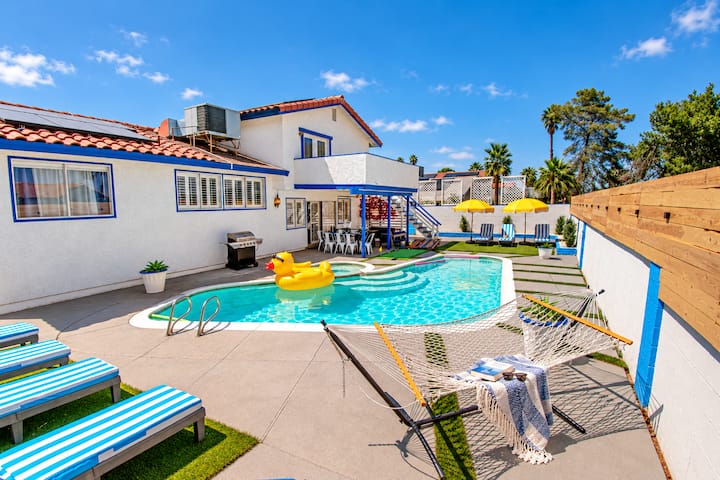 Ultimate Villa, Heated Pool/jacuzzi Near The Strip - Las Vegas