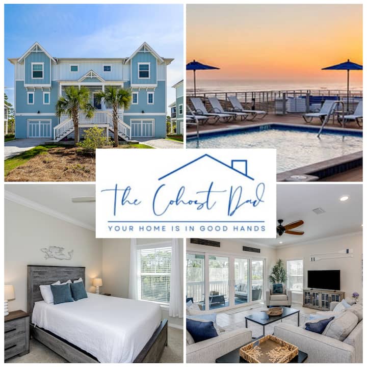 Private Beach Home & Golf Cart - Beach Club -Pools - Perdido Key, FL