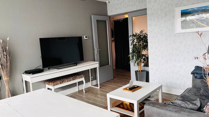 Appartement De 70 M2-parking -15 Min Lyon/aéroport - ibis Lyon Carre De Soie