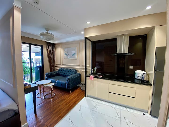 Nm Home@studio W Kitchen & Balcony - Nice View - Da Nang