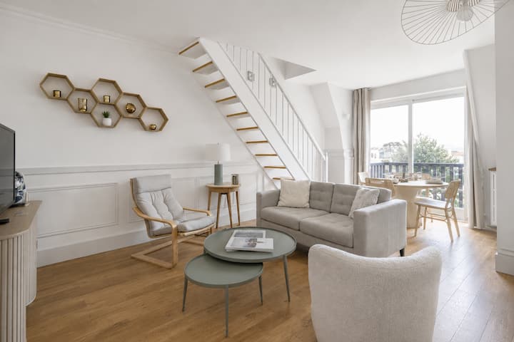 Duplex Lumineux Deauville • 2 Suites • Parking - Deauville