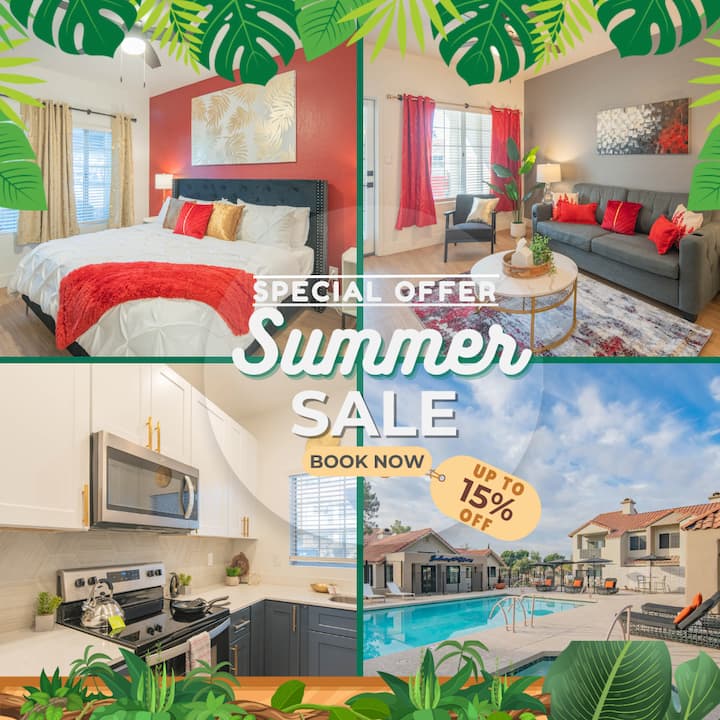 2 Resort Pools | Near Championship Golf | #1 Area - Scottsdale, AZ