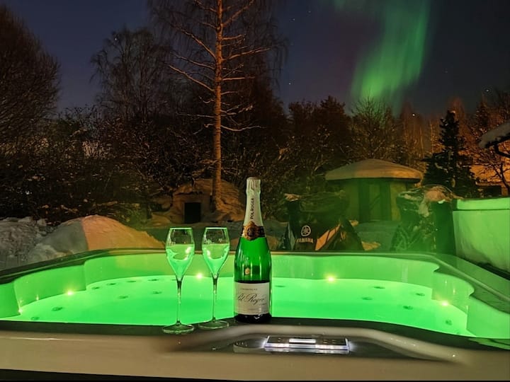 Villa Aurora Bubbles - For Families,up To 8 Person - Rovaniemi