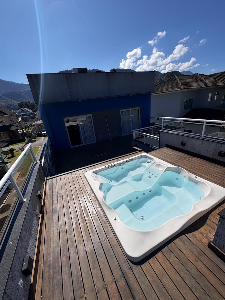 Casa Na Reserva Do Sahy - Praia, Piscina, Jacuzzi - Mangaratiba