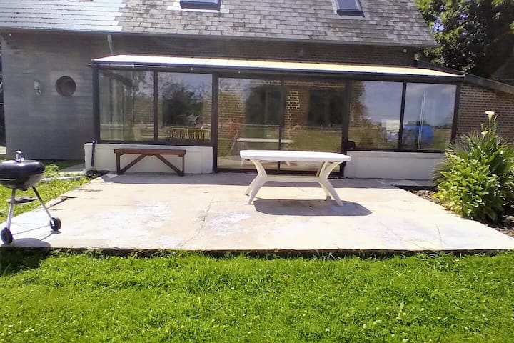 Maison Charmante à ÉCrainville, Jardin - Étretat