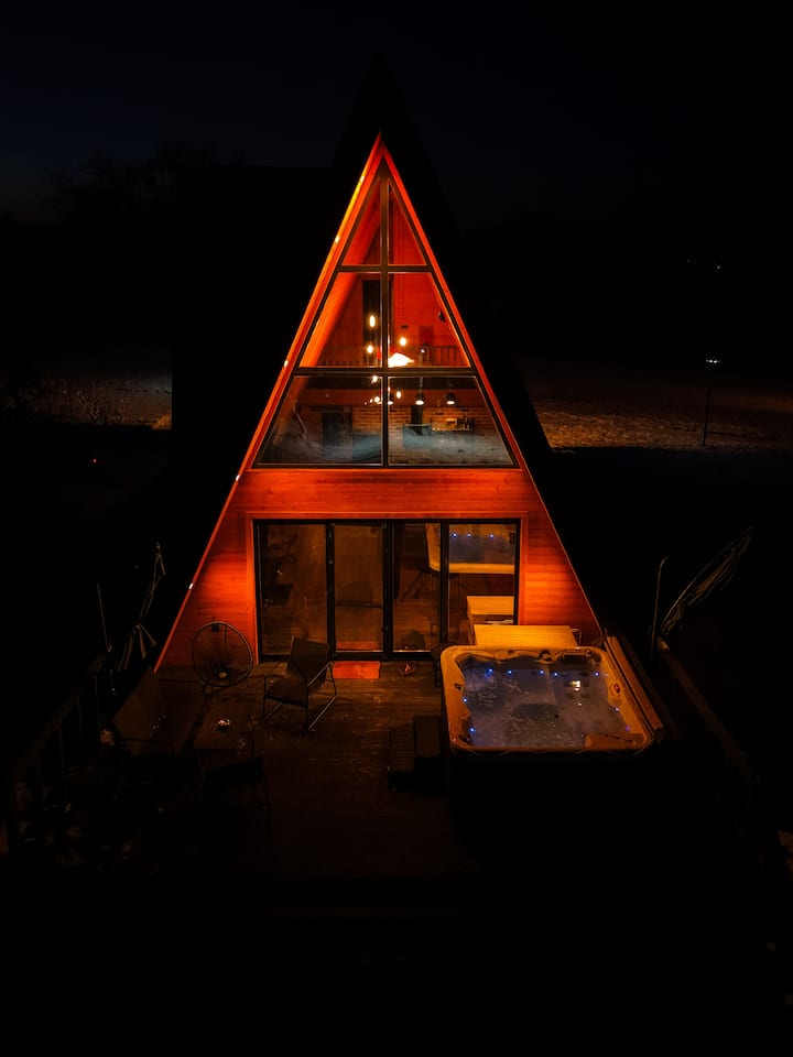 Vino Chalets (Fire Chalet) - A-frame Cabin In Bran - Bran
