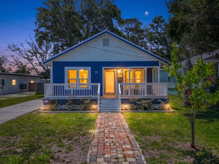 Quiet & Safe - 5 Min To Downtown - 3 Bed/2 Bath - St. Augustine, FL