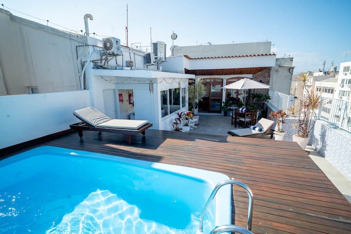 Penthouse With Private Pool In Copacabana Beach! - Copacabana