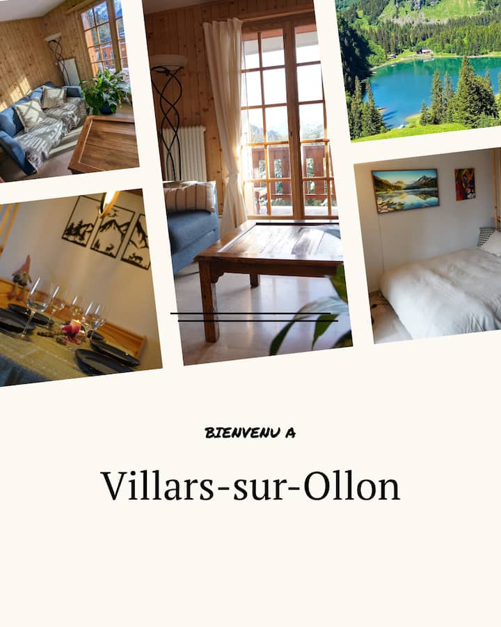 Appartement Villars, Superbe Vue, Proche De Pistes - Villars-sur-Ollon