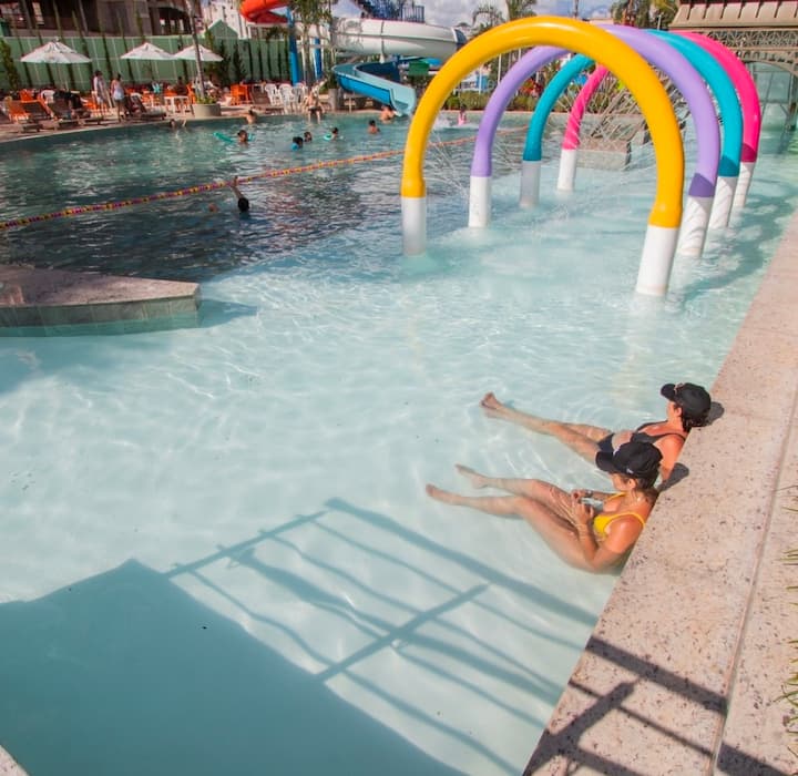 [704] Flat Aconchegante E Clube Para Relaxar - Caldas Novas