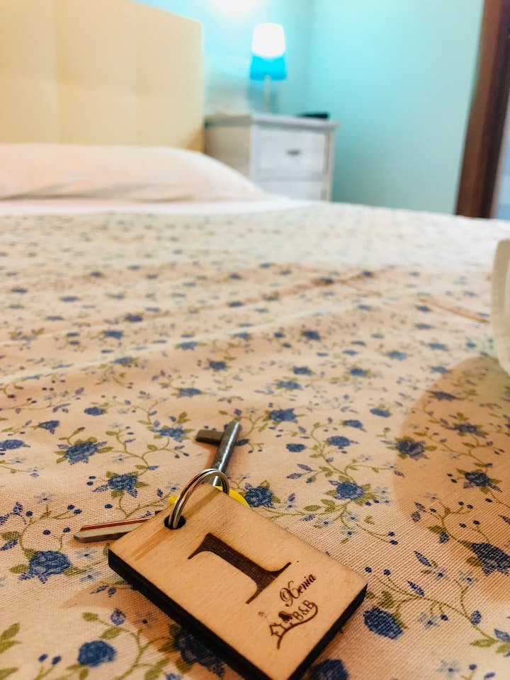 B&b Xenia Camera Blu - Oliveri