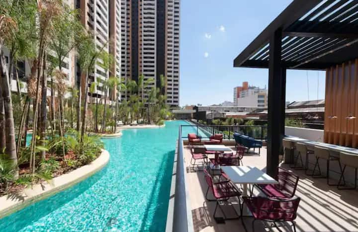 Apartamento Em Cond. Resort No Brás - São Paulo