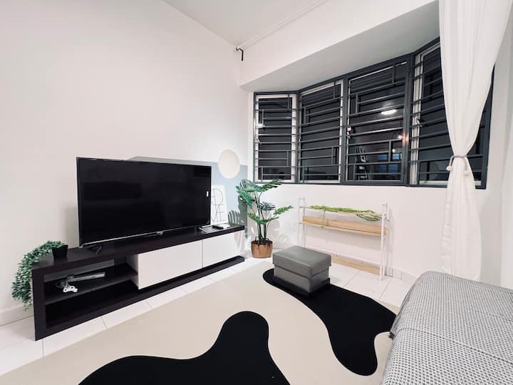 Main Place Usj21 Cozy Grey Design 1 Bedroom - 梳邦再也