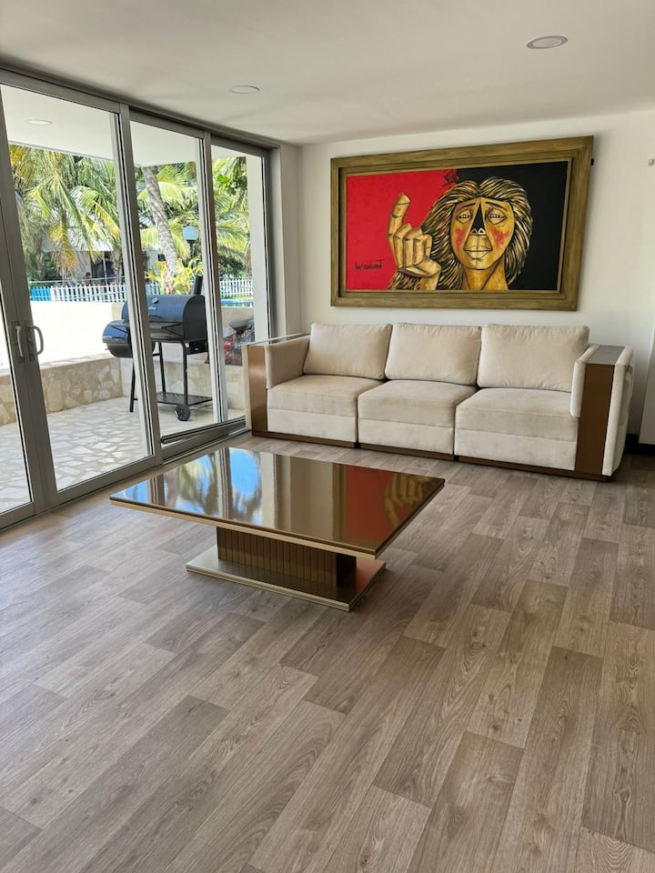 Espectacular Cabaña Familiar En Pozos Colorados - Santa Marta