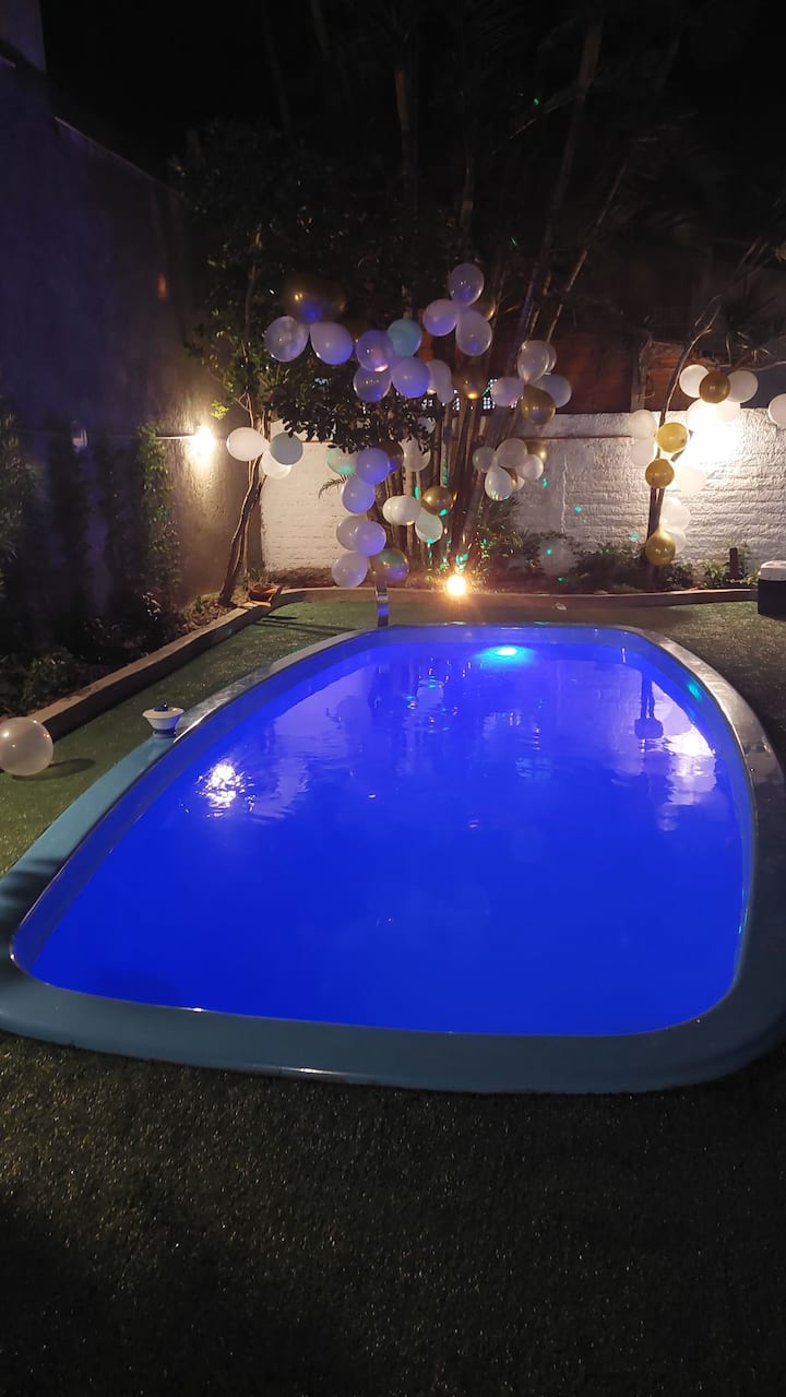 Excelente Casa Com Piscina Próximo Da Praia - Tramandaí