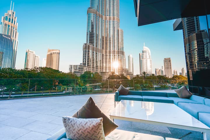Breathtaking Burj Khalifa & Fountain View | 5 Star - Dubai