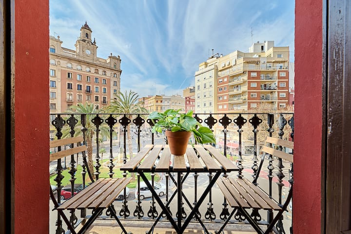Sunny Central 2 Bdr Apartment With 3 Balconies - Alboraya