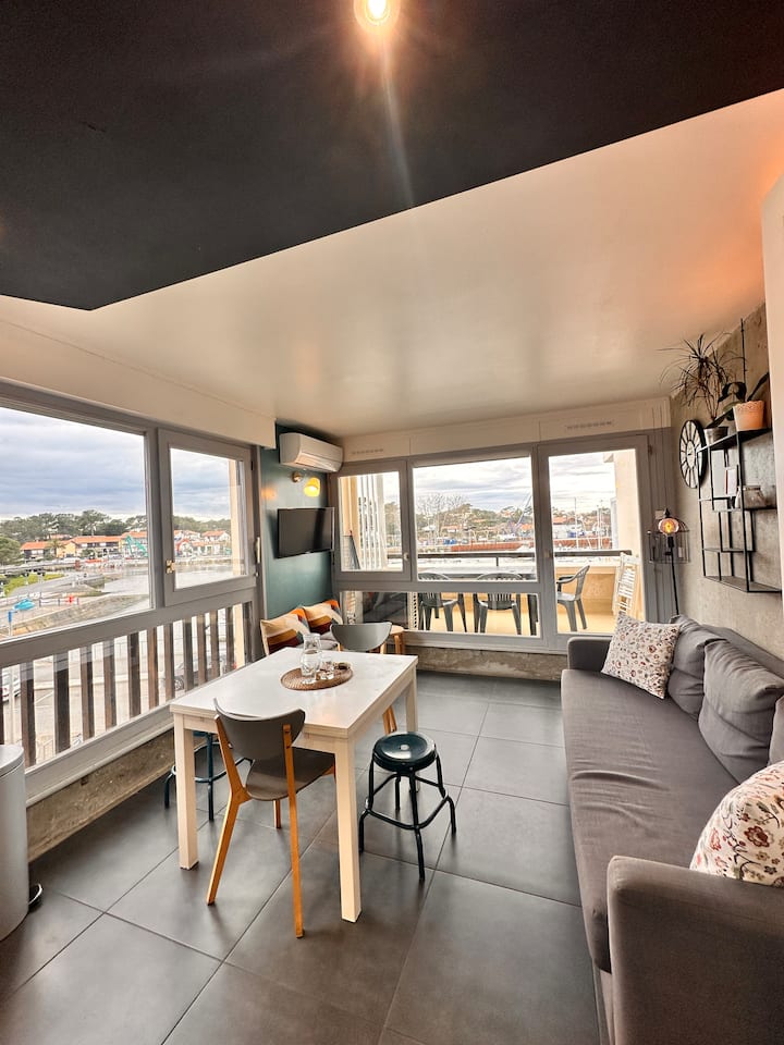 Appartement Cosy 4* Vue Sur Le Port - Bénesse-Maremne