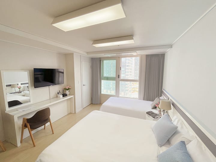 별 넘버25 #반려견동반가능 #해운대해변1분 #특급호텔존#취사가능 - Busan