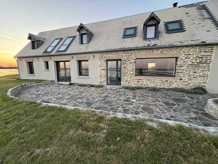 Gîte La Carelle Maison Avec Vue Imprenable - Le Mont-Saint-Michel