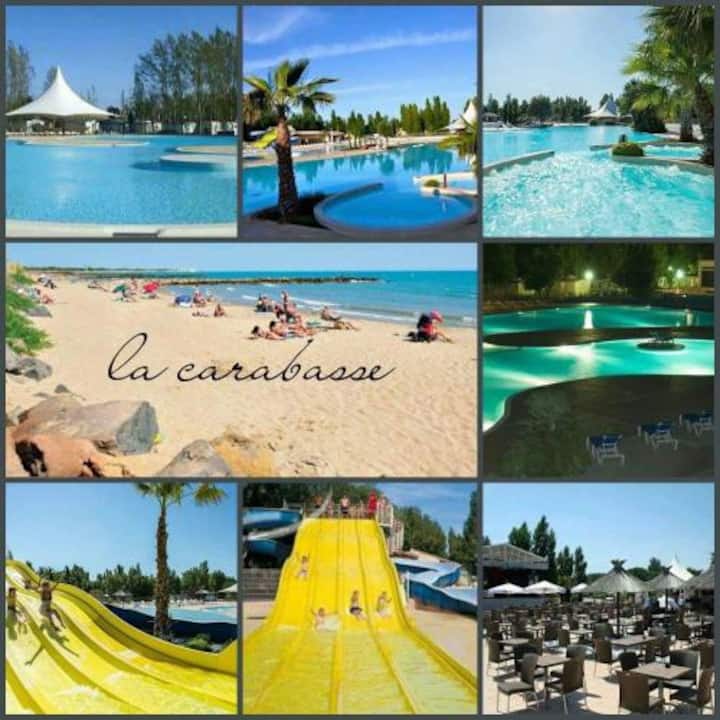 Mobilhome Vias Plage 6 A 8 Pers - Vias
