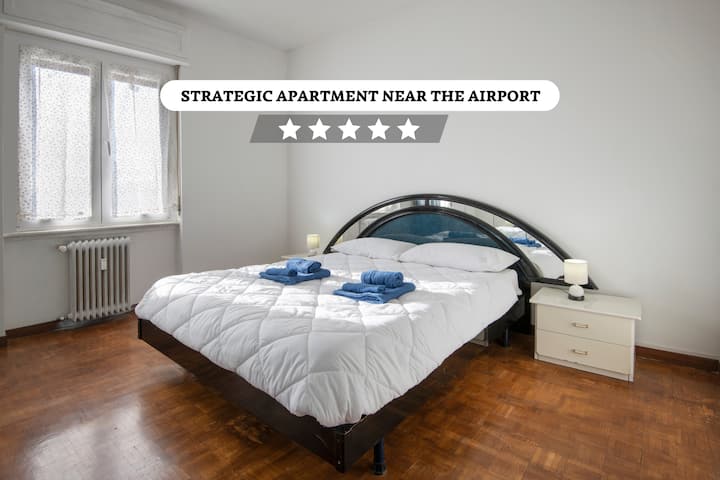10 Min From Mxp Airport - Free Parking And Netflix - Gallarate