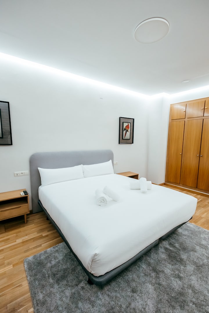 Apt Almas | City Hall 1 Min | 4 Pax | Smart Tv - Valencia