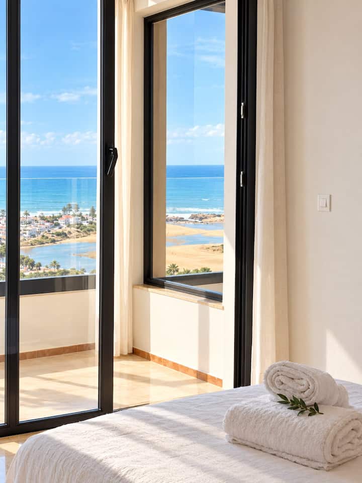 La Plage Apartment With Sea View For Families - Oualidia