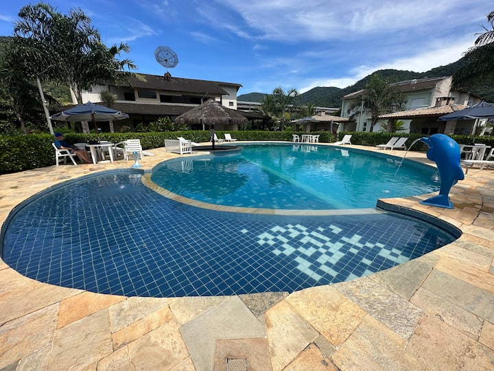 Casa Em Condomínio, Entre 3 Praias Tranquilas. - Ubatuba