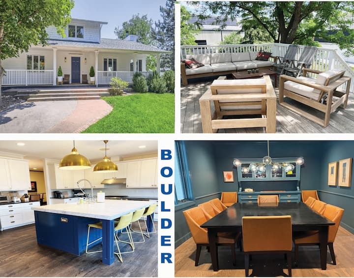 5 Minutes From Campus Beautiful Large Home. - Boulder, CO