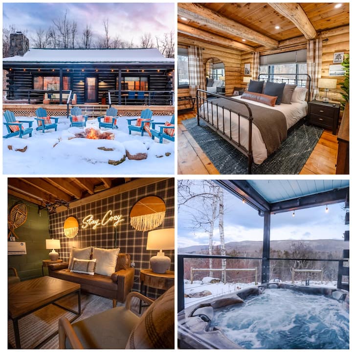 The Birchwood Cabin - Stunning Mountain Views - Vermont