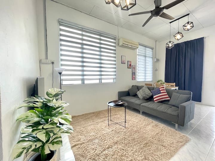 Cozy11#6/7pax#netflix#wifi#sofabed#almabm - Bukit Mertajam